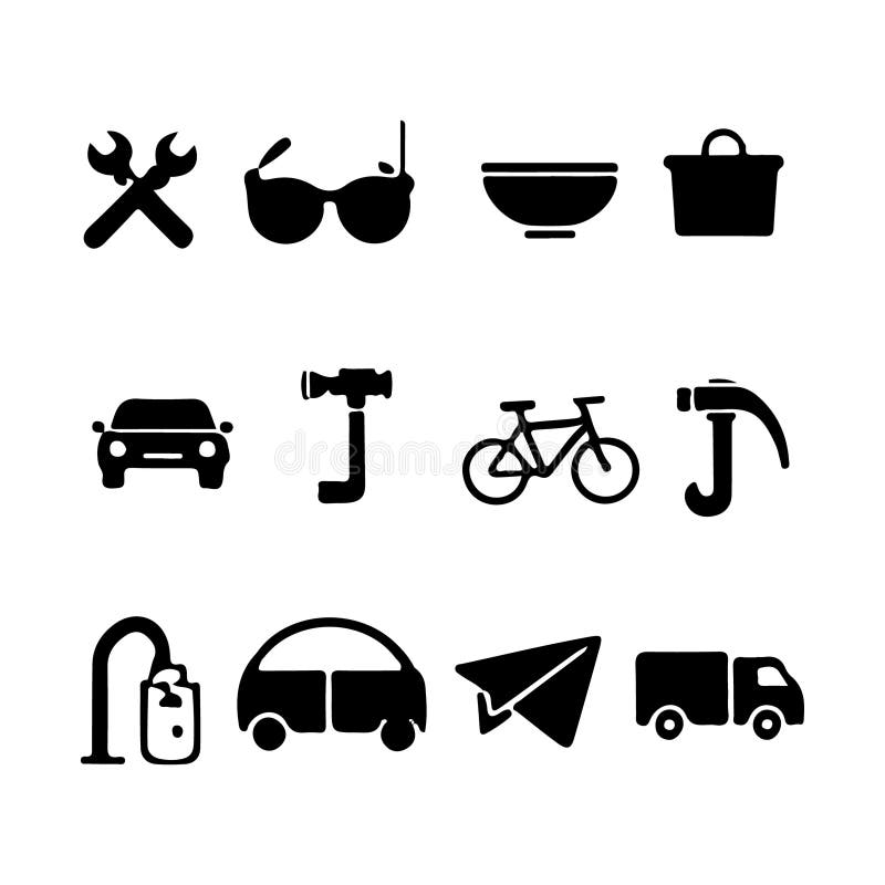 Data Science - Outline Icon Set.Blend & Mix Icon Stock Vector ...