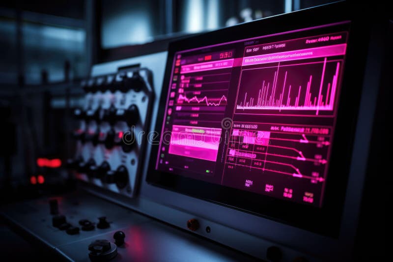 Data Science Scientist Computing Analysing And Visualizing Complex Data Set On Computer Stock