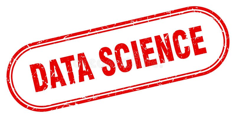 Data Science Sign. Data Science Circular Band Label. Data Science ...