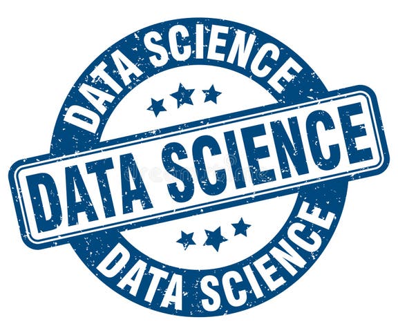 Data Science Stamp. Data Science Label. Round Grunge Sign Stock Vector ...