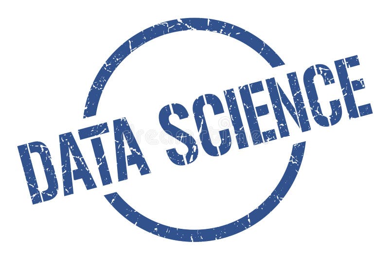 Data science stamp stock vector. Illustration of label - 136943905