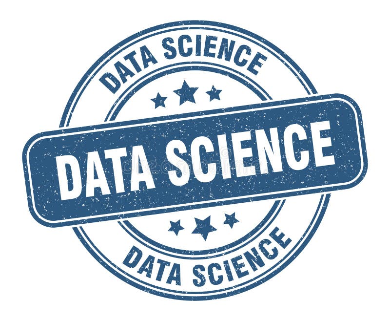 Data Science Stamp. Data Science Round Grunge Sign Stock Vector ...