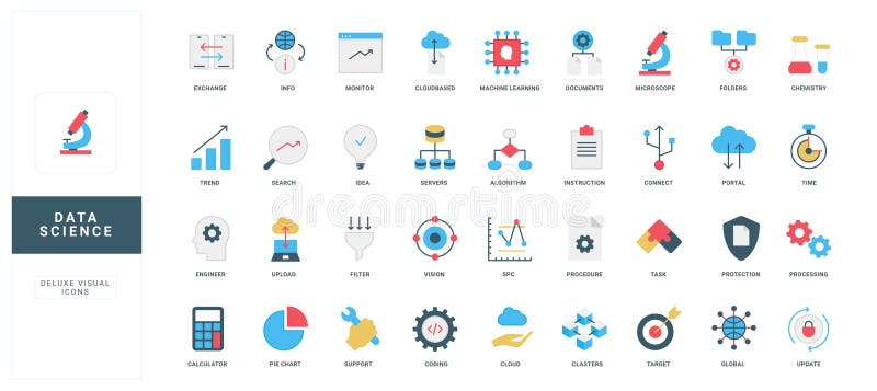 Vector Big Data Visualization Cloud Structure Stock Illustrations – 1,089 Vector Big Data ...
