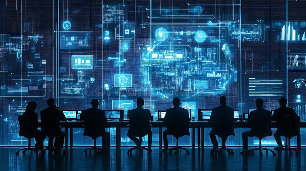 Futuristic Office Machine Stock Illustrations – 12,897 Futuristic ...