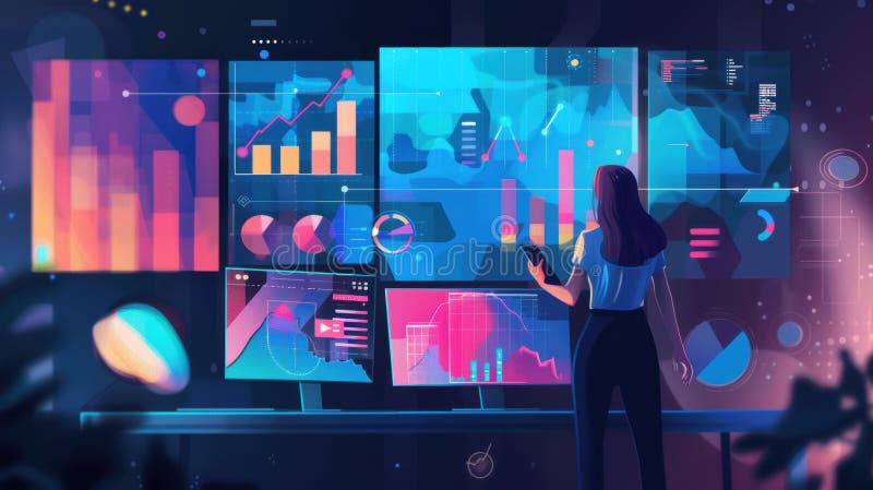 Data Science Technology Digital Transformation Background Wallpaper ...