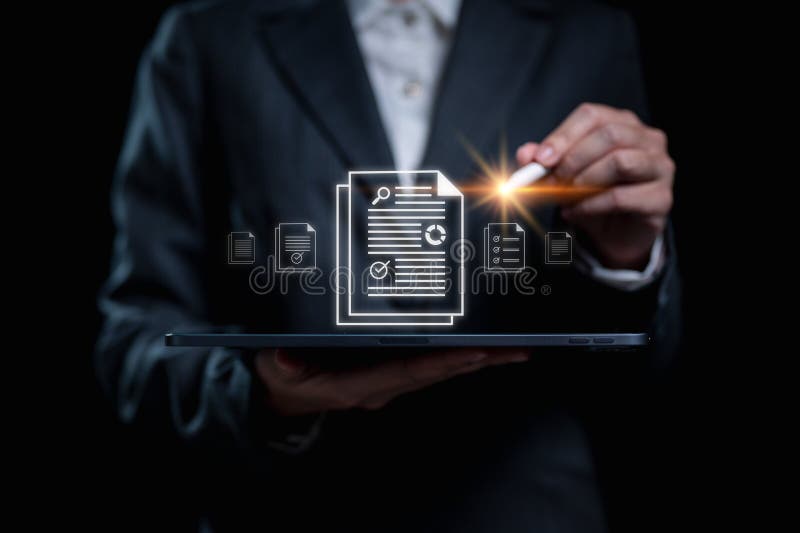 Data Scientist Analyzed the Data To Identify Trends and Patterns. Stock ...