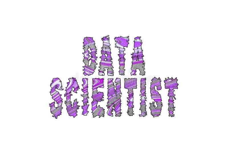 Data Scientist, Banner, Poster and Sticker Stock Illustration ...