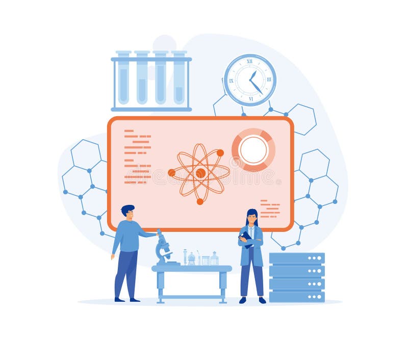 Data Scientist Concept with Character. Can Use for Web Banner ...