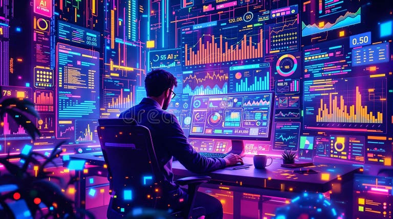 A Data Scientist Immersed in Analyzing Complex Financial and Business ...