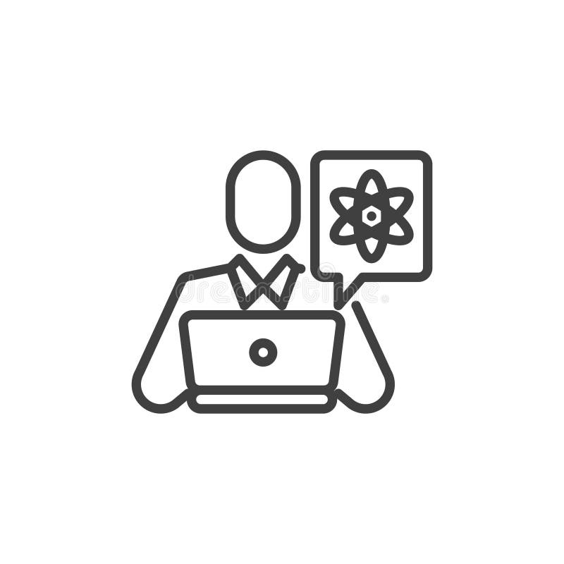 Simple Scientist Icon Stock Illustrations – 8,068 Simple Scientist Icon ...