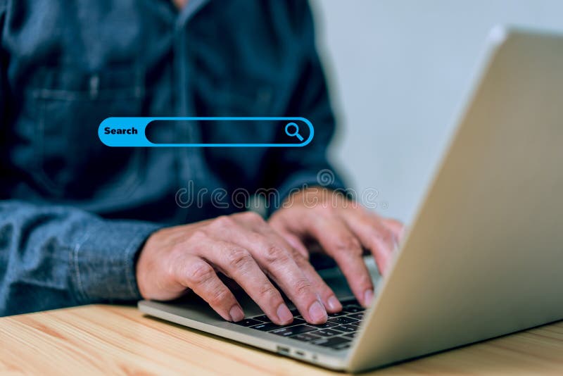 Data Search Technology Search Engine Optimization. People Hands Using ... Data Search Technology Search Engine Optimization. People Hands Using ...