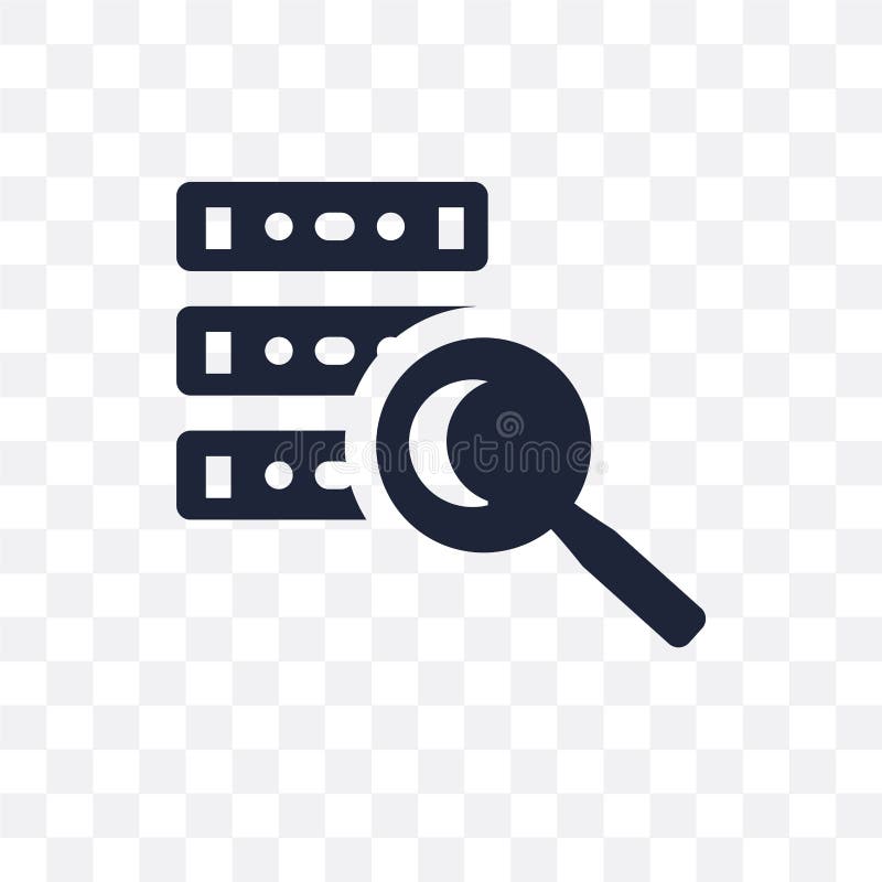 Data Search Transparent Icon. Data Search Symbol Design from Net Stock ...