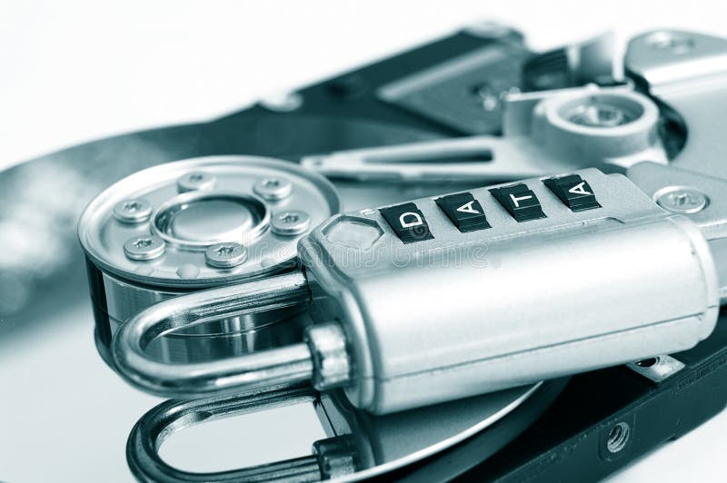 Data lock stock photo. Image of protection, hacker, steal - 24243852