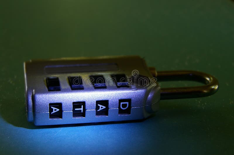 Data lock stock photo. Image of protection, hacker, steal - 24243852