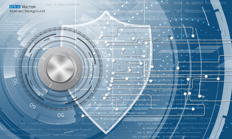 Data Protection Abstract Background 2 Stock Vector - Illustration of ...