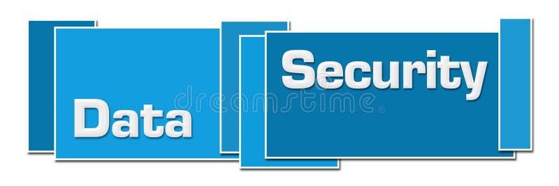 Security and Protection Binary Background Stock Illustration ...