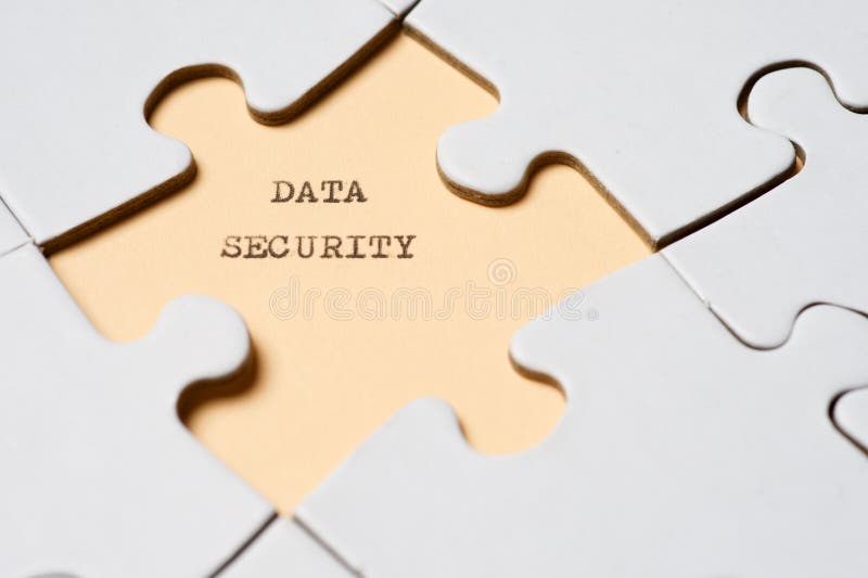 Data security concept view stock image. Image of written - 272579101