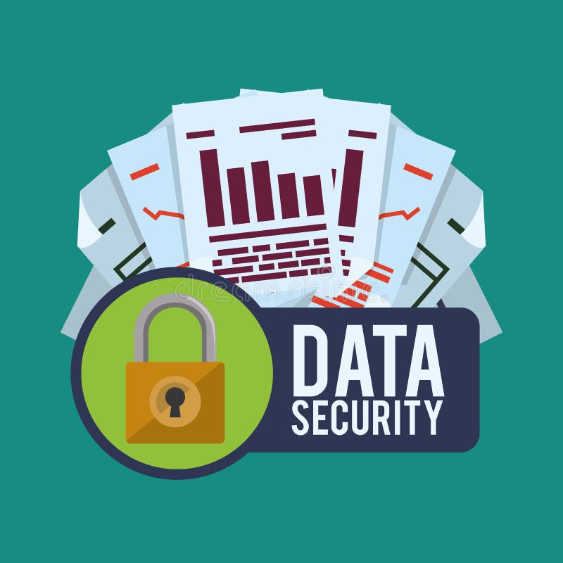 Data security design stock vector. Illustration of destruction - 63075844