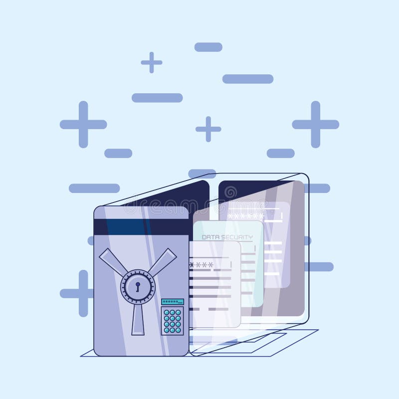 Data security design stock vector. Illustration of destruction - 63075844