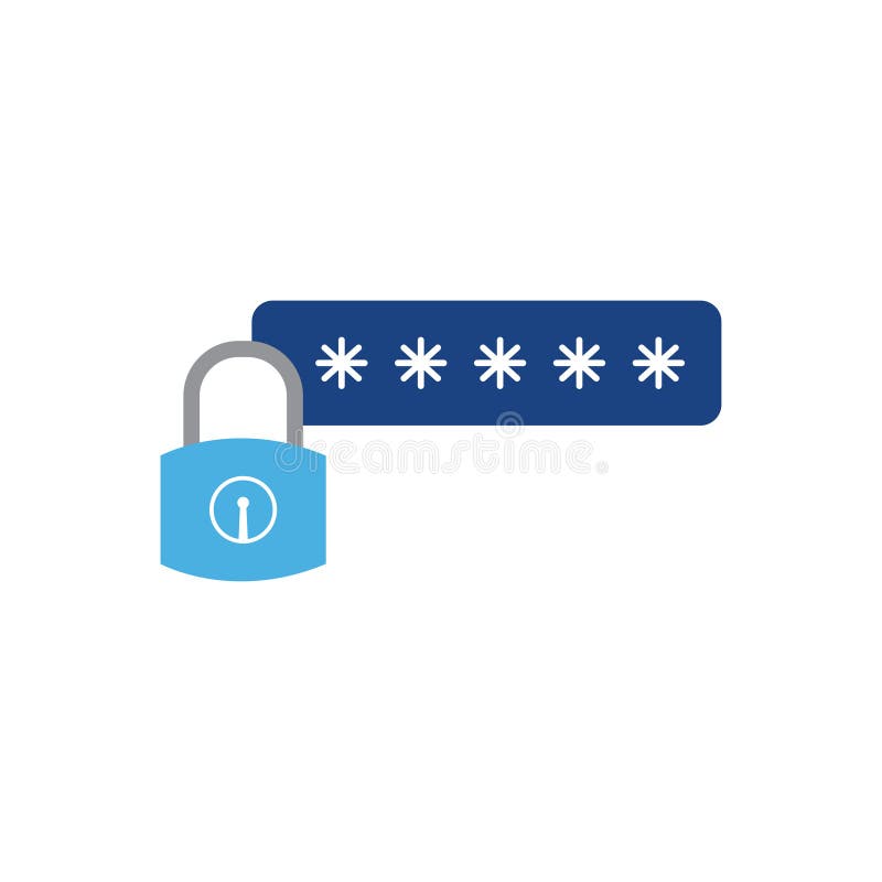 Data security icon stock illustration. Illustration of cyberspace ...