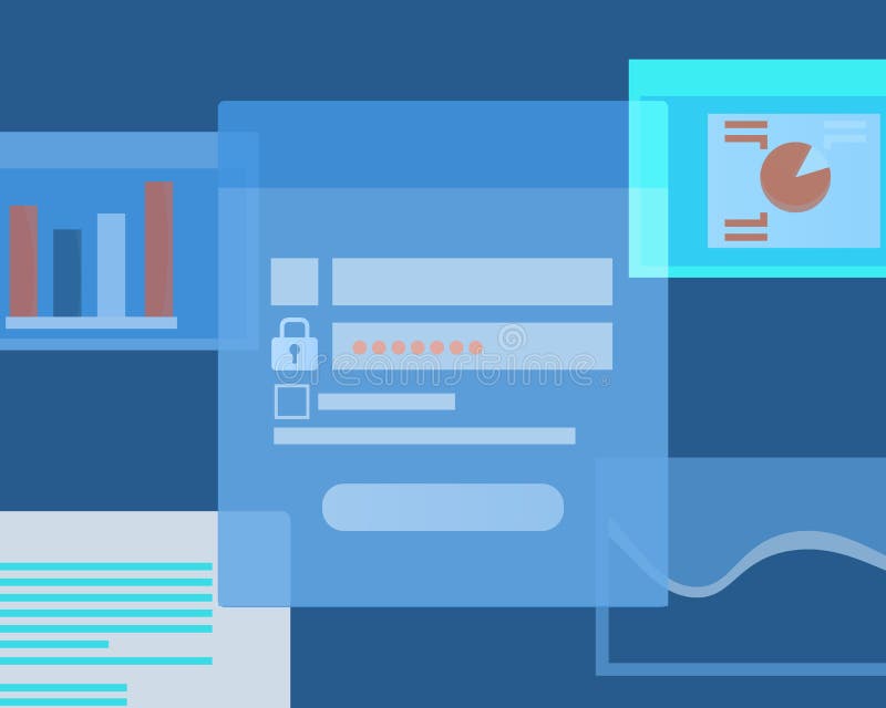 Data Security and Data Privacy To See the Difference Stock Vector - Illustration of logo, cyber ...