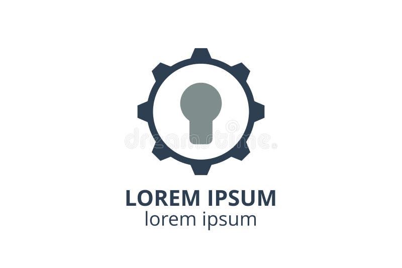 Data security logo stock vector. Illustration of password - 183378415