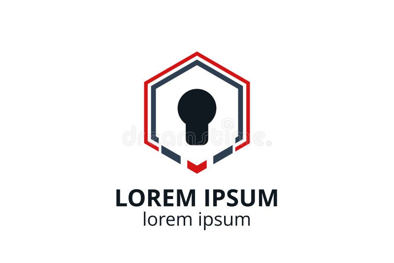 Data security logo stock vector. Illustration of identity - 183140842