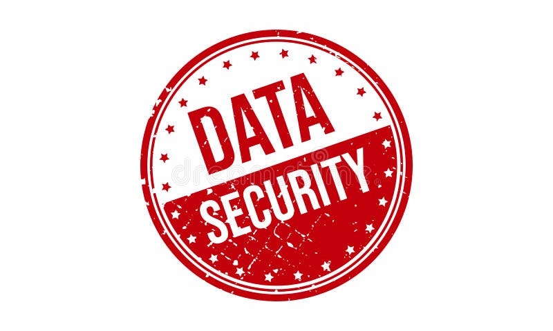 Data Security Rubber Stamp. Data Security Rubber Grunge Stamp Seal ...