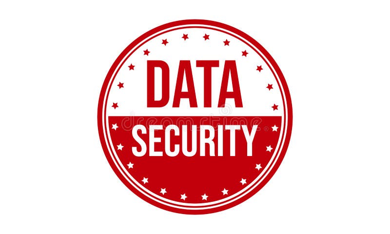 Data Security Rubber Stamp. Data Security Rubber Grunge Stamp Seal ...