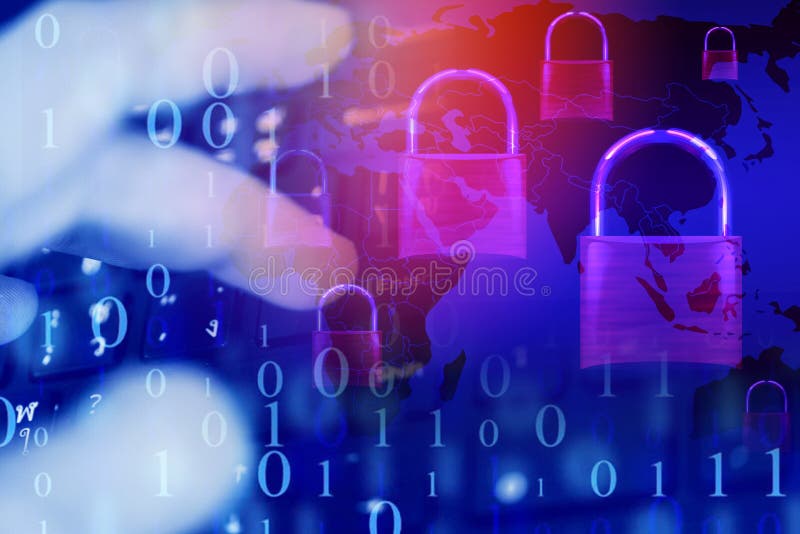 Computer locked up stock photo. Image of safeguard, problem - 360512