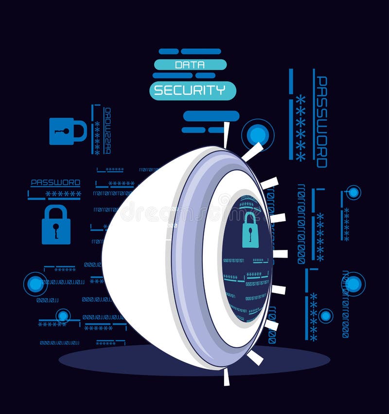 Data security design stock vector. Illustration of destruction - 63075844