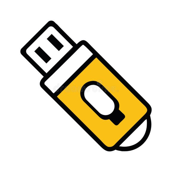 Data security USB icon stock vector. Illustration of data - 361503699