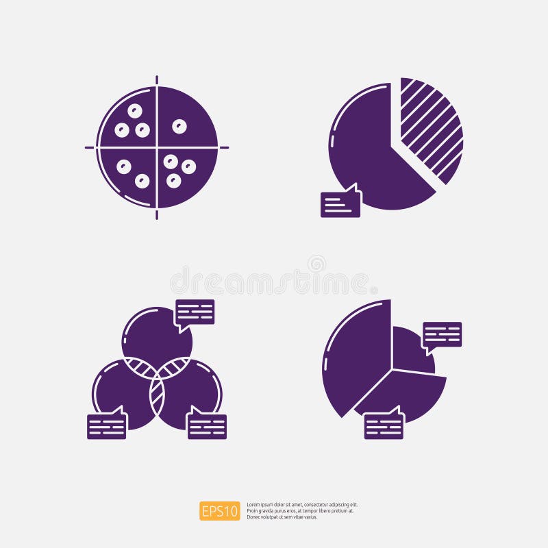 Data Selection and Demographic Analysis, Pie Graph, Analytics Venn Diagram. Business Finance ...