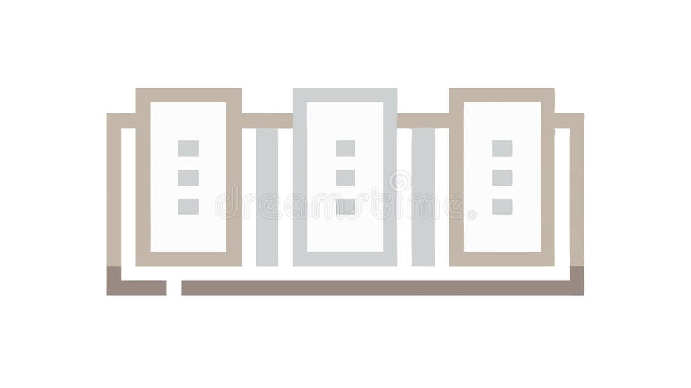 Data Server Rack Computer Network Hosting Vector, Vector Design Generative AI Stock Vector ...