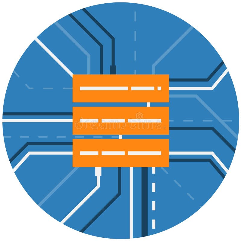 Data Center Word Cloud Text Illustration in Shape of Server Rack. Stock ...