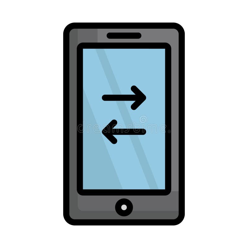 Data Sharing, Data Transfer Vector Icon Which Can Easily Modify Stock ...