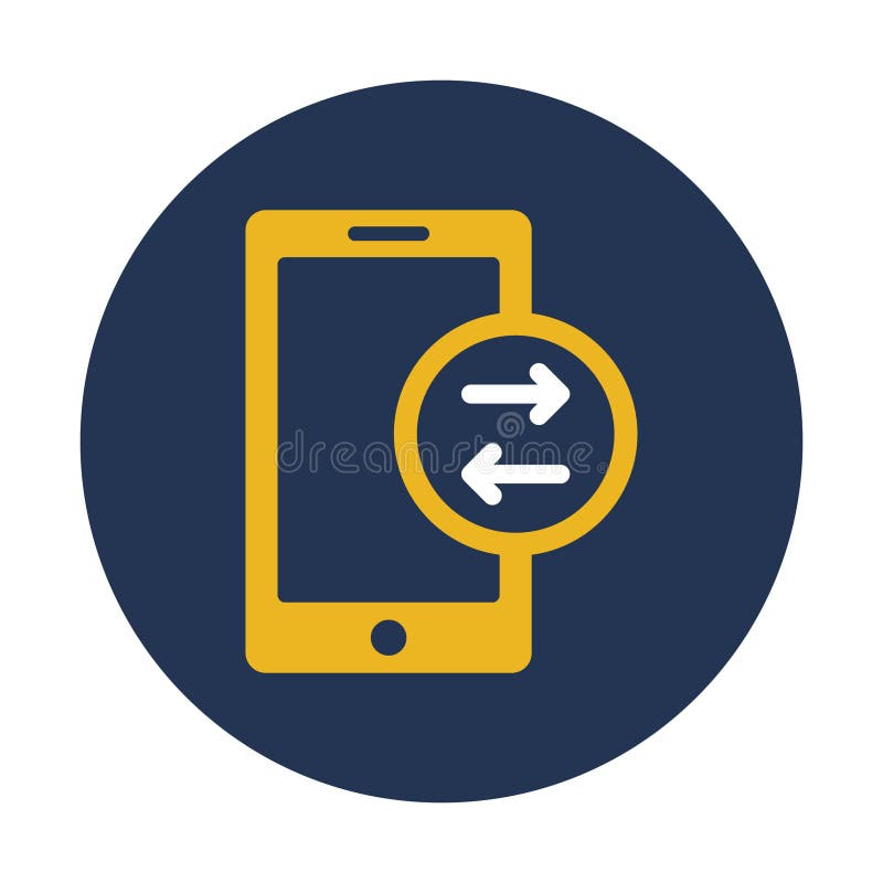 Data Sharing, Data Transfer Vector Icon Which Can Easily Modify Stock ...