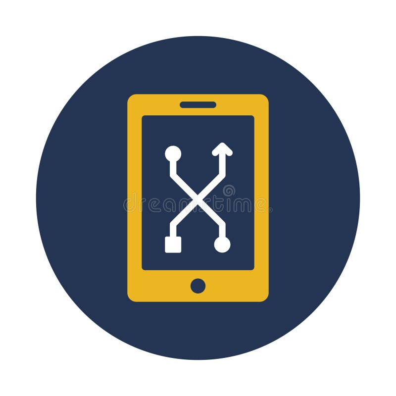 Data Sharing, Data Transfer Vector Icon Which Can Easily Modify Stock ...