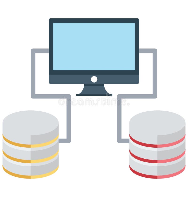 Data Sharing, Internet Connection Isolated Which Can Be Easily Edit or Modified Stock Vector ...