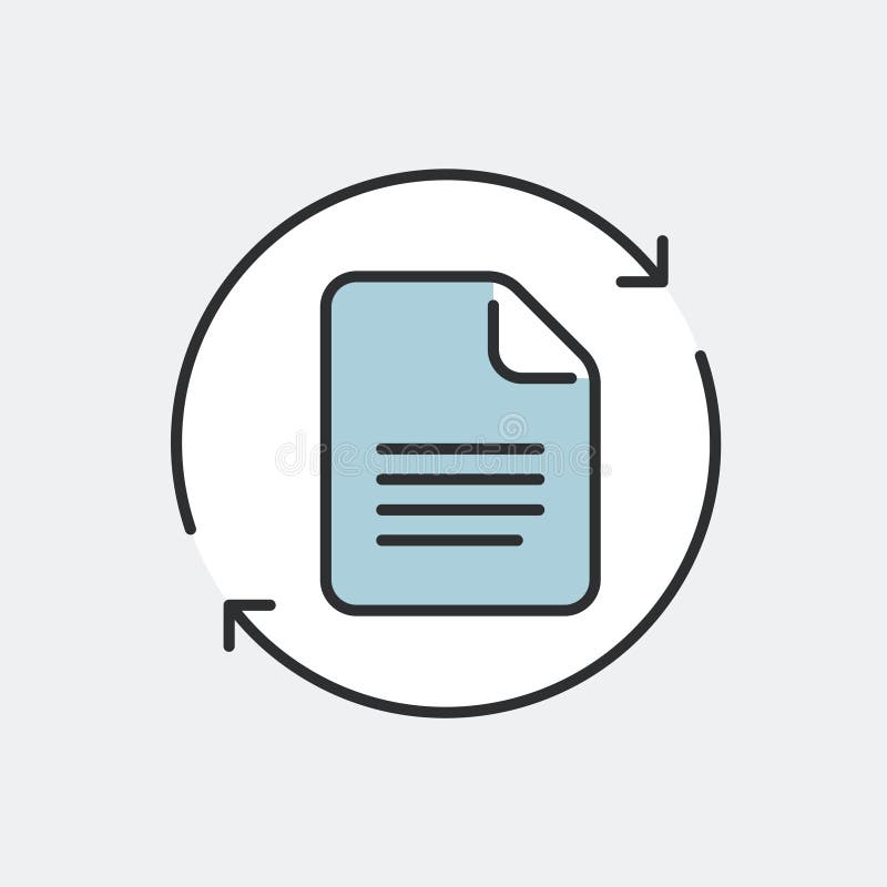 Data Sharing Symbol Concept. Flat and Isolated Vector Eps Illustration ...