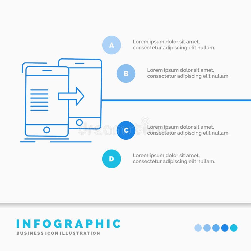 Data Sharing Sync Synchronization Syncing Infographics Template For