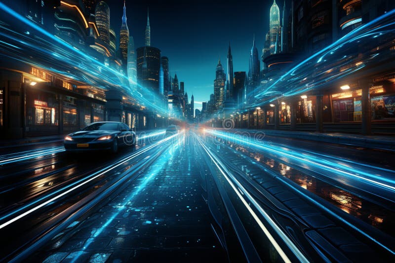 Data Sparkle Trail Vector Environment Showcasing Glittering Dust and ...