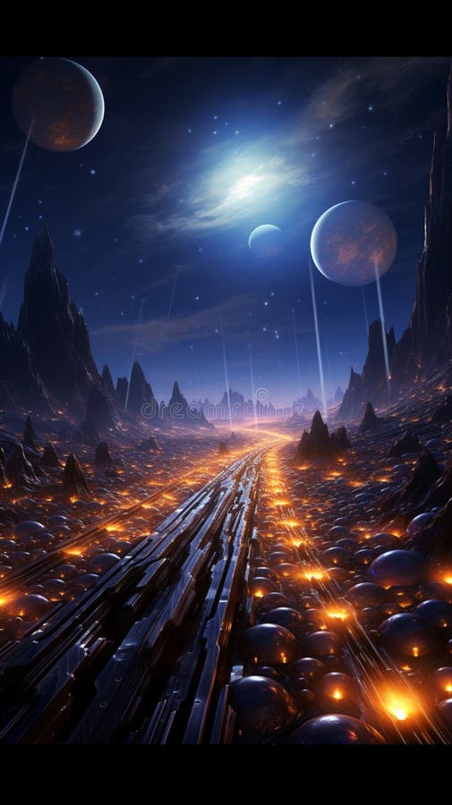 Data Sparkle Trail Vector Environment Showcasing Glittering Dust and ...