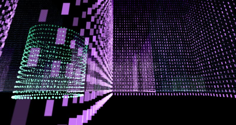 Data, Speed and Digital Neon City with System Infrastructure ...