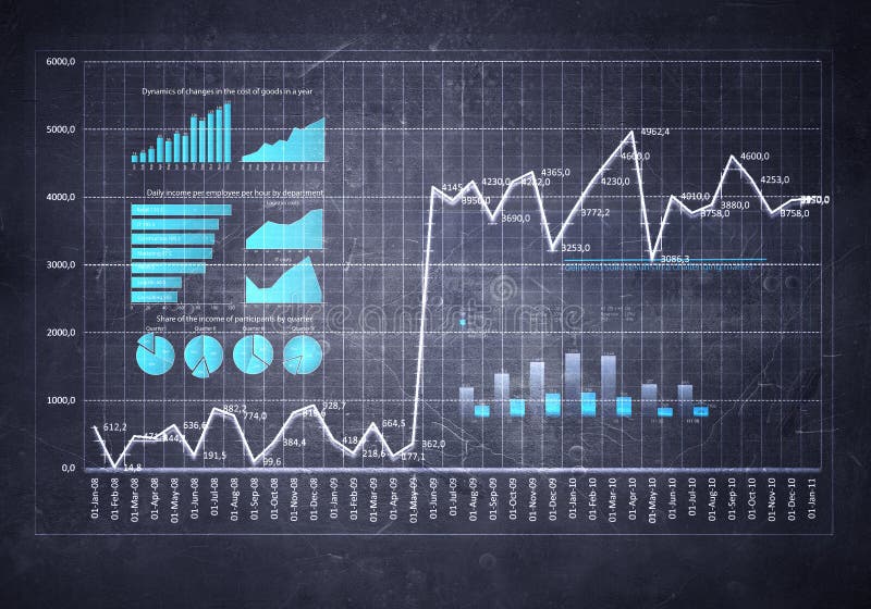 Data Statistics Background . Mixed Media Stock Photo - Image of plan ...