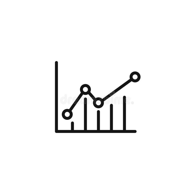 Data Stats Icon Ideal for Performance Analytics Stock Vector ...