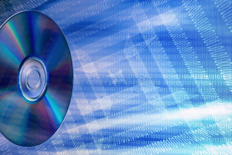 CD / DVD Data Storage Concept Stock Image - Image of background, data ...