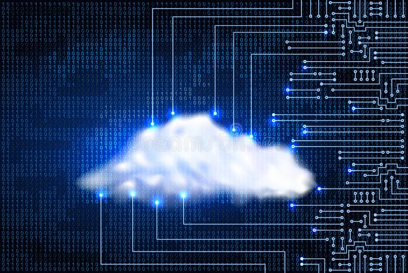 Data Storage Concept for Electronics System Stock Vector - Illustration ...