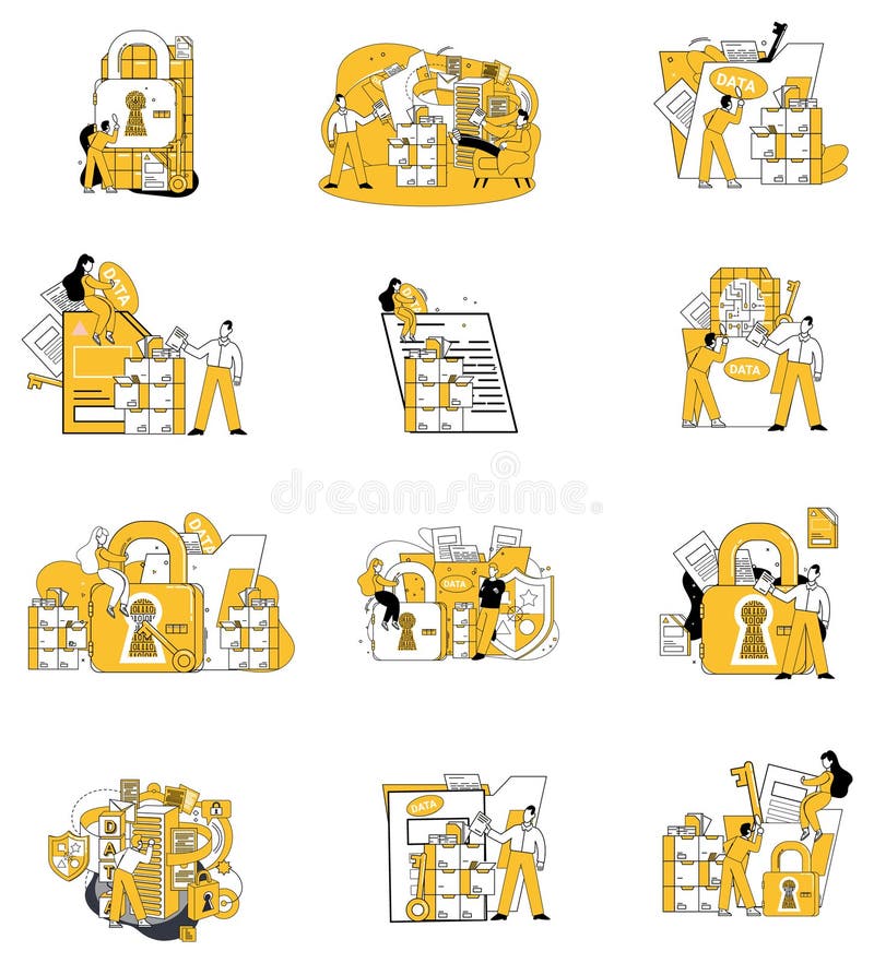 Data Storage. Datacenters Stand As Guardians Vast Networks, Ensuring ...