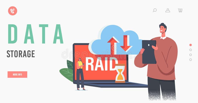 Modern Technology Landing Page Template Set. Business People Characters Mobile App Development ...